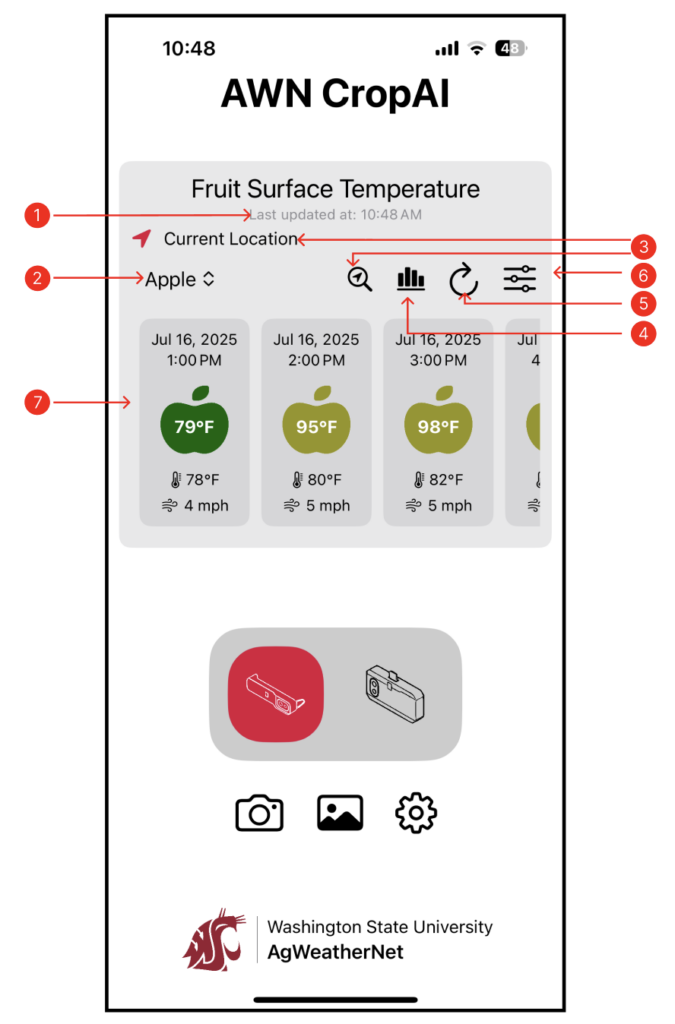 AWN CropAI Documentation – iOS | WSU Smart Apple Orchard | Washington State University